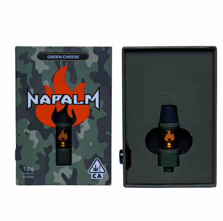 Napalm Tank Cartridge Live resin liquid diamond - Napalm Shop