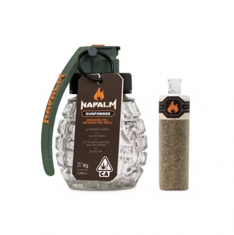 NAPALM GUNPOWDER PRE-ROLL Grenade - Njweedman Joint